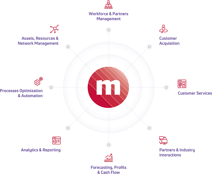 Utility management software: solutions for energy, telecom & other services